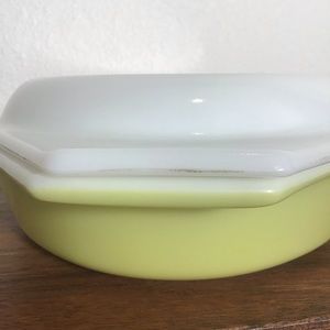 Pyrex | Kitchen | Vintage Pyrex Olive Verde Divided Baking Dish | Poshmark